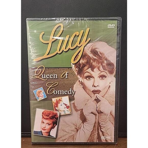 Media | Lucy Queen Of Comedy Dvd Movie 203 Lucille Ball Bw New | Poshmark
